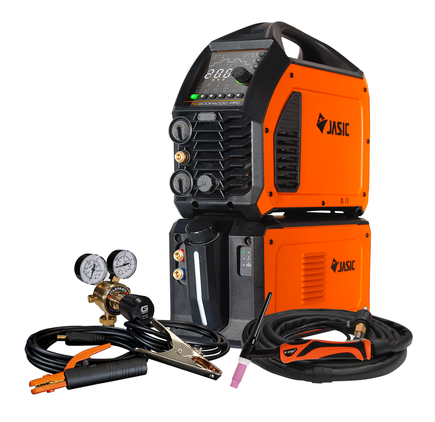 Jasic - EVO TIG 200P AC/DC PFC Pulse Inverter (Water Cooled) — Toolweld.co.uk